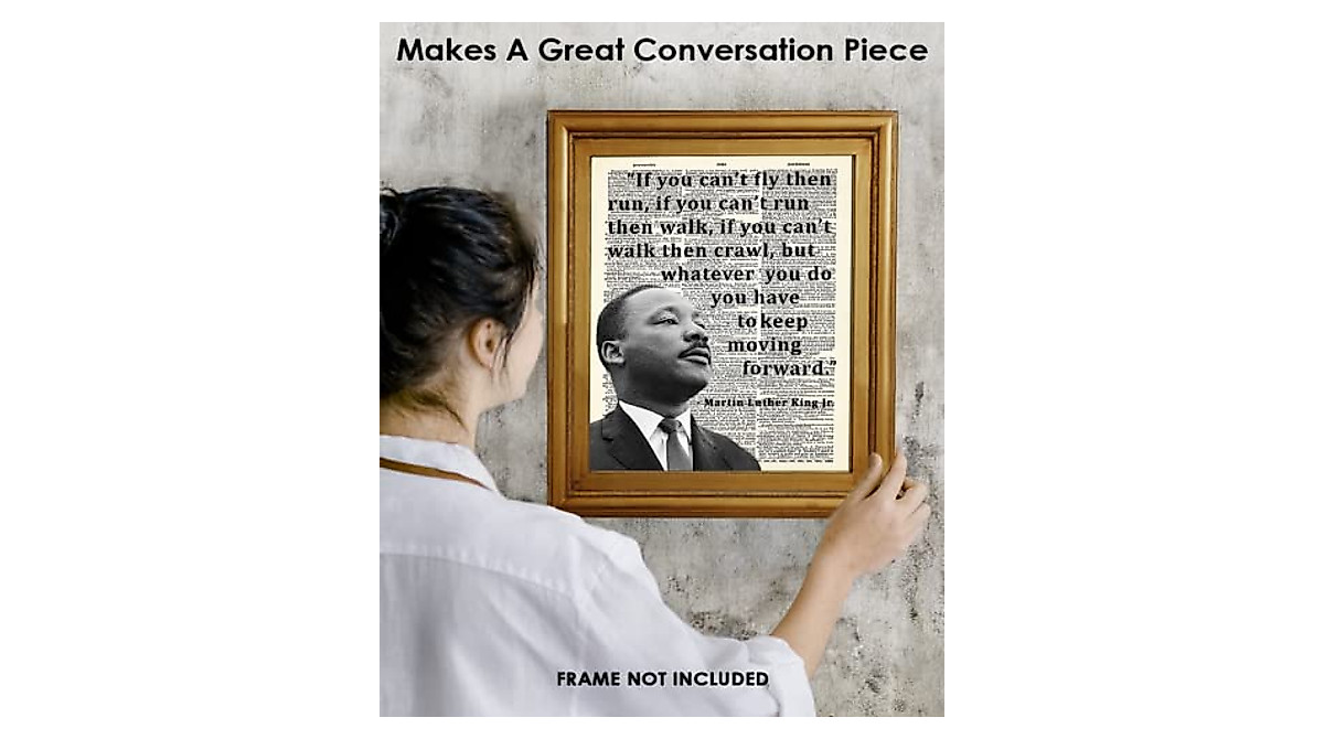 Inspire Your Space with MLK Motivational Poster