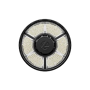 Lithonia Lighting CPRB ALO13 UVOLT SWW9 80CRI DBL LED Round High Bay with Switchable Color Temperature and Adjustable Light Output Switch, Multi-Volt 120-347V, 13-inch, Black