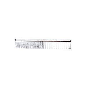 ShearsDirect Pawprint Heart 5" Comb with Med/Fine Coarse Teeth