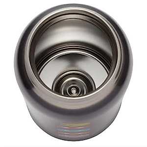 [Zojirushi x Pac-man] Limited Edition SM-SHE48PA BA&XA Stainless Steel Mug, 2 Count Bundle (Pack of 2), PAC-MAN Black&Stainless 16oz (Bundle 2-pack: Black & Silver)