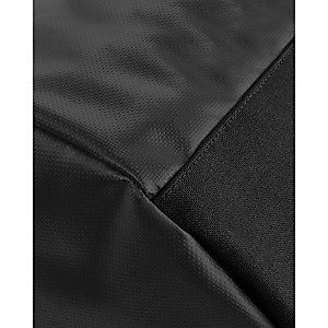 BagBase Tarp Waterproof Roll-Top Backpack (One Size) (Black)