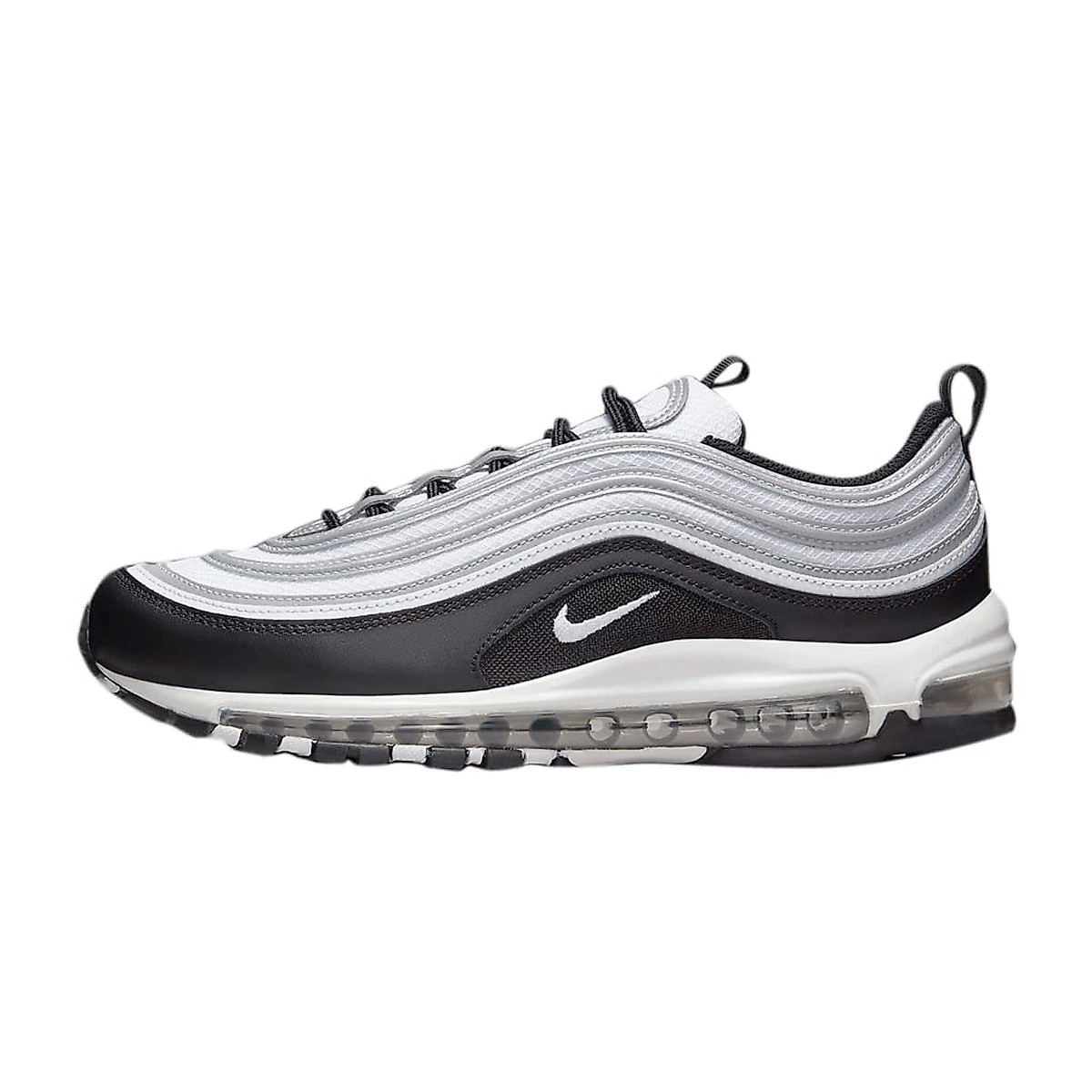 Nike Mens Air Max 97 DM0027 001 White/Black/Silver - Size 8.5