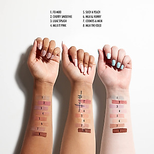 NYX PROFESSIONAL MAKEUP This Is Milky Gloss, Vegan Lip Gloss, 12 Hour Hydration - Milk The Coco (Chocolate Brown)