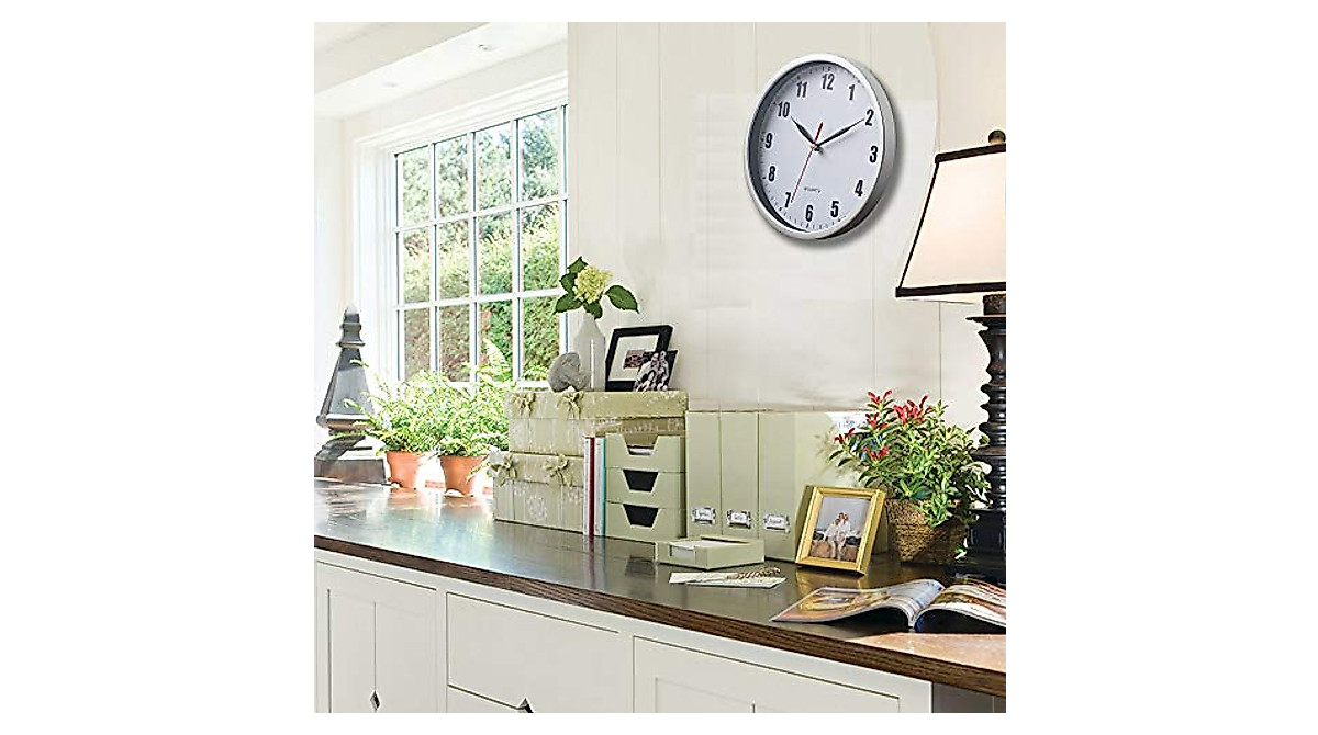 SAC SMARTEN ARTS Silent Quartz Wall Clock - Stylish & Accurate
