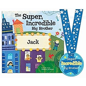 Super Incredible Big Brother - Personalized Children's Story - I See Me! (Softcover)