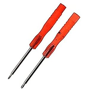 GGZone Tri-Wing Screws for Game Boy Advance Color Y Cross Screws Kit for GBA GBC GB Shell Housing Console Screws W Screwdriver Tool (Screwdriver)