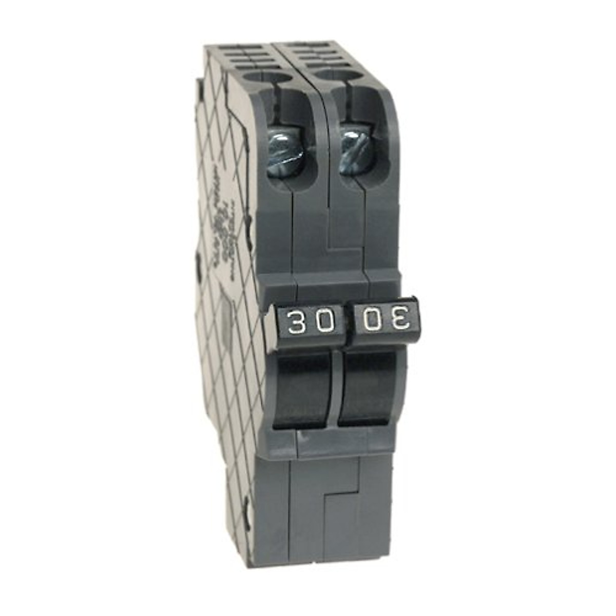 View-Pak/Unique Breaker UBI-F0230N Unique Dual Pole Thin Federal Pacific Circuit Breakers, Black