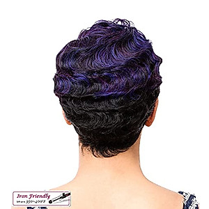 it's a wig! Synthetic Hair Wig Nuna (1 - JET BLACK)