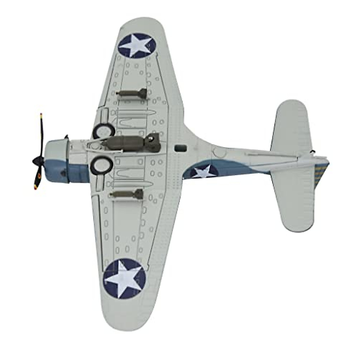 TANG DYNASTY 1:72 SBD Dauntless Dive Bomber Metal Plane Model,United States Navy,World War II, Military Airplane Model,Diecast Plane,for Collecting and Gift