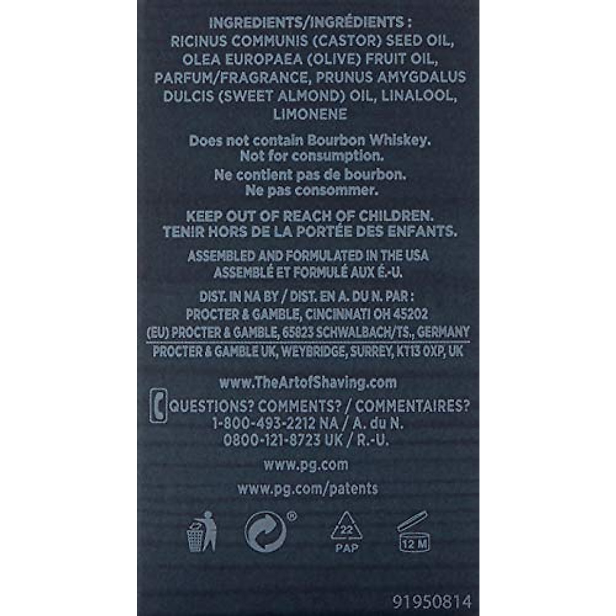 The Art of Shaving Pre Shave Beard Oil - Shaving Oil for Men, Protects Against Irritation and Razor Burn, Clinically Tested for Sensitive Skin, Bourbon, 2 Ounce