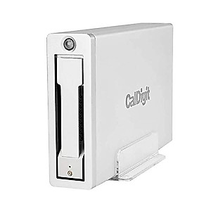 CalDigit AV Pro 2 Storage Hub USB C 5Gb/s External Drive - Charge up to 30W, 2016 MacBook, MacBook Pro, Thunderbolt 3 PC Compatible (6TB)