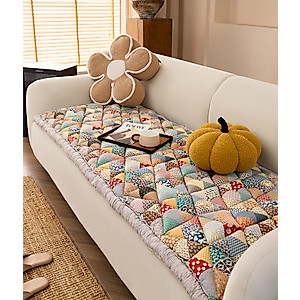 HOMEREFROM Pet Mat Bed Couch Cover for Dog, Washable Dog Couch Cover Protector, Non Slip Pet Couch Covers for Sofa (27.55 * 70.86, Red)