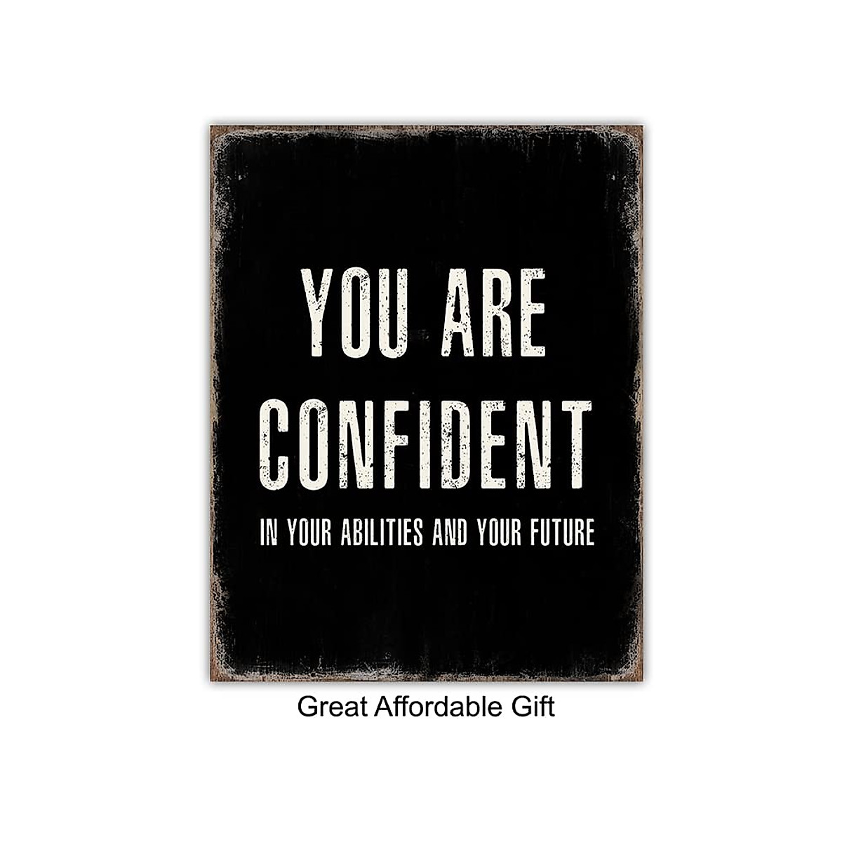 You Are Positive Affirmations Wall Art - Entrepreneur Positive Inspirational Quotes - Motivational poster - Home Office - Classroom Decorations - Success Sayings - Encouragement Gifts for Men, Women