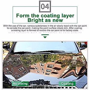 Malcm 2022 Nano Ceramic Coated Spray, Ultimate Ceramic Coating Spray - Washless Car Polish Super Hydrophobic Polish & Polymer Paint Sealer Details-300ML