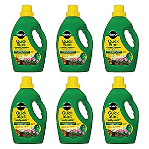 Miracle-Gro Quick Start Planting and Transplanting Starting Solution, 48 oz. (6 Pack)