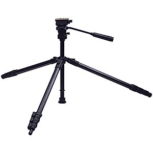 Targus Pro Series 3-Way Panhead and Bubble Level Tripod, 60-Inch, Black (TG-P60T)
