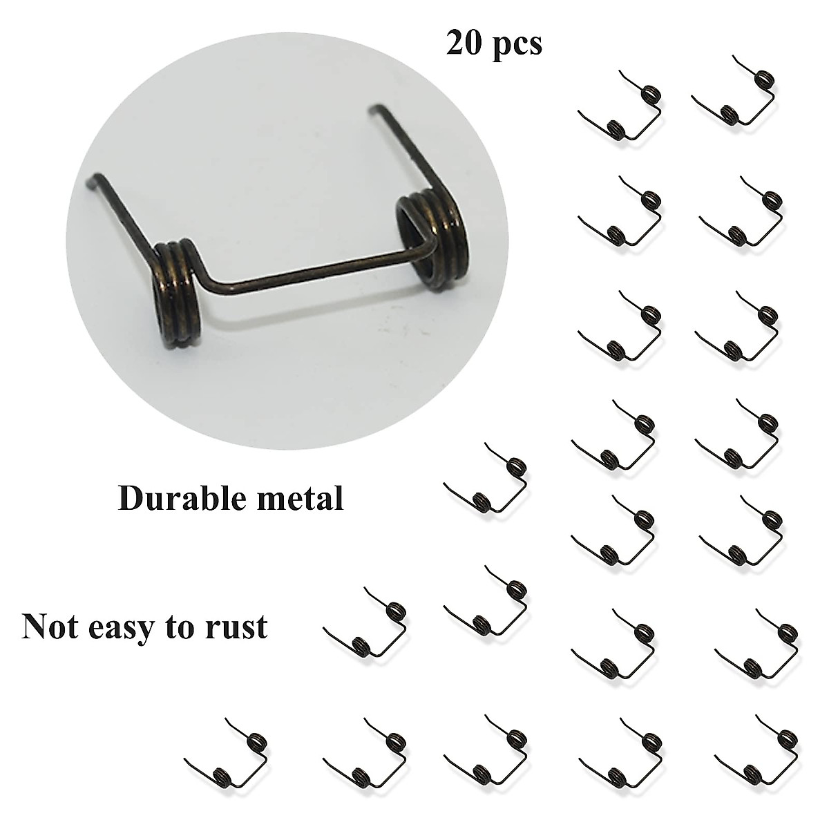 20 Pcs 877761 Nailer Feeder Springs for Coil Roofing Nailer, Fit NV45AA, NV45AB, NV45AB2, NV45AB2S, NV45AE Coil Nailers