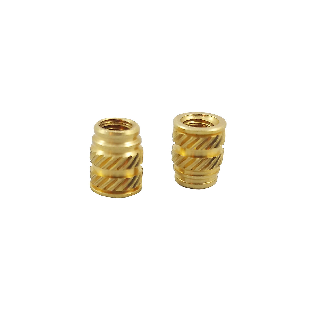 [initeq] #8-32 Threaded Heat Set Inserts for 3D Printing (100, Long)