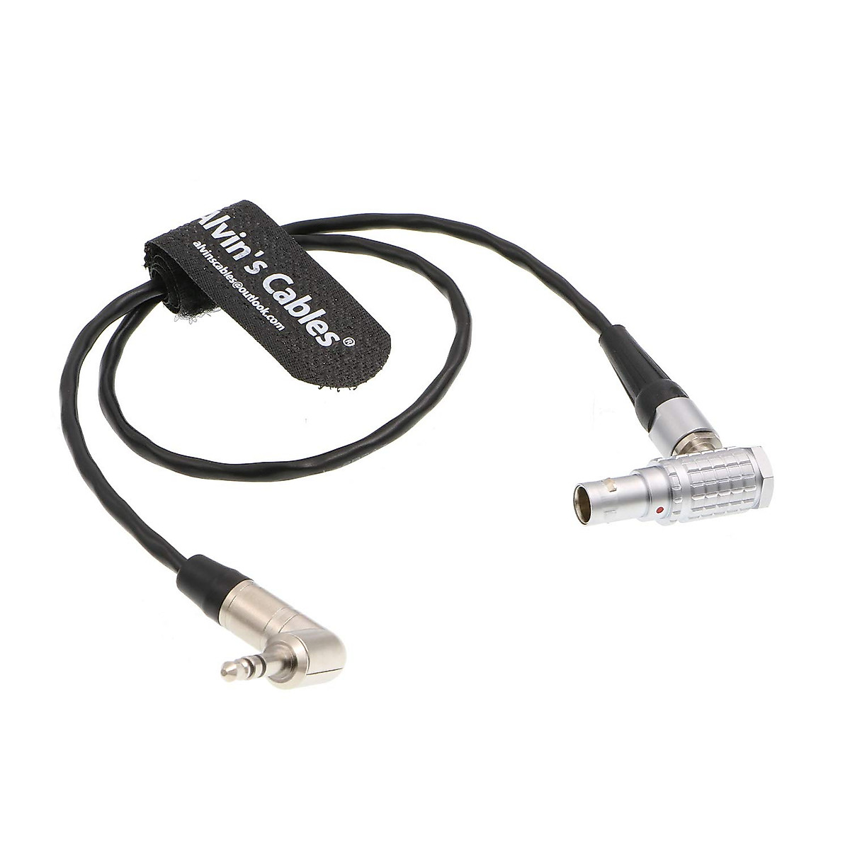 Alvin's Cables RED Komodo Timecode Cable Tentacle Sync 3.5mm TRS to EXT 9 Pin Male Time Code Cable 45CM| 18inches