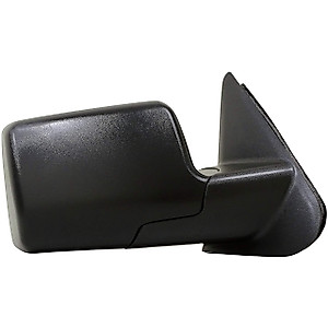 Dorman 955-837 Passenger Side Manual Door Mirror - Folding Compatible with Select Ford Models, Black