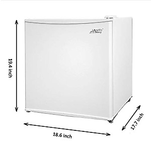 Birsppy King 1.1 cu ft Upright Freezer AUFM011AEW, White
