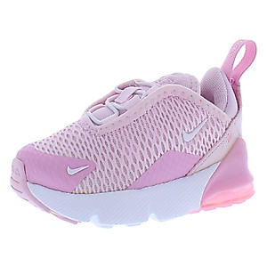 Nike AIR MAX 270 BT Toddler FJ0692-663 (Pink Foam/White-Pink Rise), Size 4