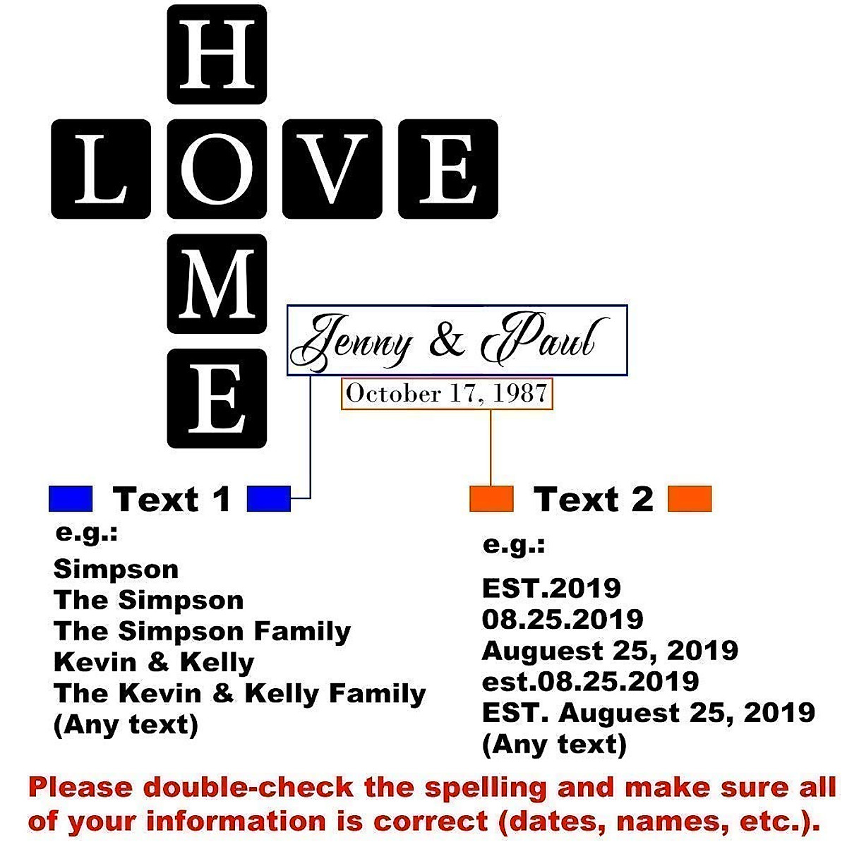 Housewarming Gifts, Personalized Cutting Board for New Home Owner, Couples, Friends, Parents, Unique Anniversary Presents for Mother's day, Thanksgiving, Christmas (3 Woods, 3 Sizes, 12 Design)