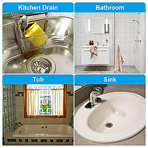 PATIKIL Silicone Floor Drain Anti-Odor Mat, 5Pcs Shower Drain Stopper Square Silicone Floor Drain Cover for Kitchen Bathroom, Grey