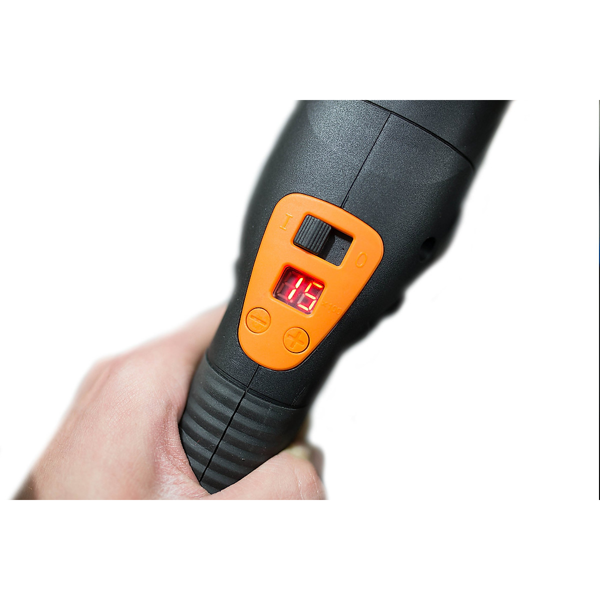 WEN 948 10 Amp Variable Speed Polisher with Digital Readout, 7" & 7A345 7-Inch Synthetic Wool Polishing Bonnets, Two Pack