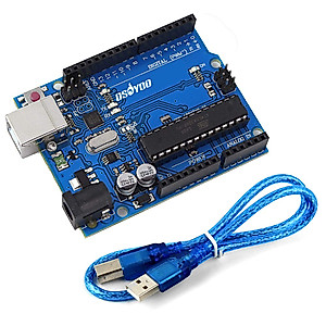 OSOYOO Basic Starter kit for Arduino with Controller Board and USB Cable Compatiable with UNO R3 Including Sampe Projects Programming with IDE