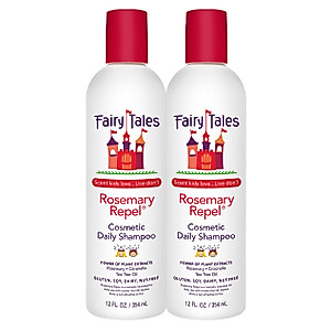 Fairy Tales Rosemary Repel Daily Kids Shampoo– Kids Like the Smell, Lice Do Not, 12 fl oz. (Pack of 2)