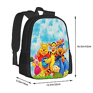 Funny Backpack,16 Inch small Travel Daypack Sports Bag Laptop Backpack for Men Women