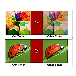 YATUNINK Compatible for Brother LC61 LC-61 Series Ink Cartridge (4BK 2C 2M 2Y) Work with Brother MFC-J415W MFC-6490CW MFC-5490CN MFC-255CW