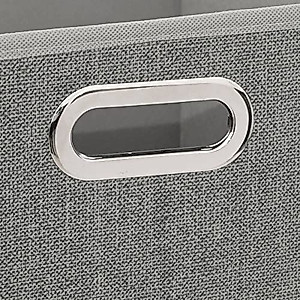 5 five simply smart FIVE-138885C Storage Box 31 x 31 cm, u, Light Grey China
