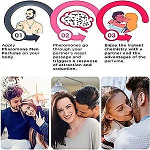 NSRA SecretVenom-Extra Strong Pheromones, Strong Pheromones to Attract Women, Feromone Natural Body Essential Oil, Pheromone Cologne for Men Attract Women (3PCS)