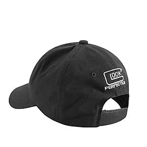 Scisuittech 100% Cotton Baseball Hat for Men and Women Black