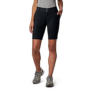 Columbia Women's Standard Saturday Trail II Convertible Pant, Black, 12 Regular