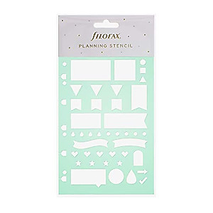 Filofax Planning Stencil Sheet
