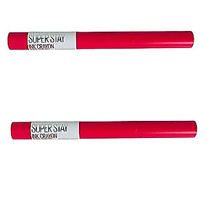 SuperStay Ink Crayon Matte Longwear Lipstick, 35 Treat Yourself (Pack of 2)