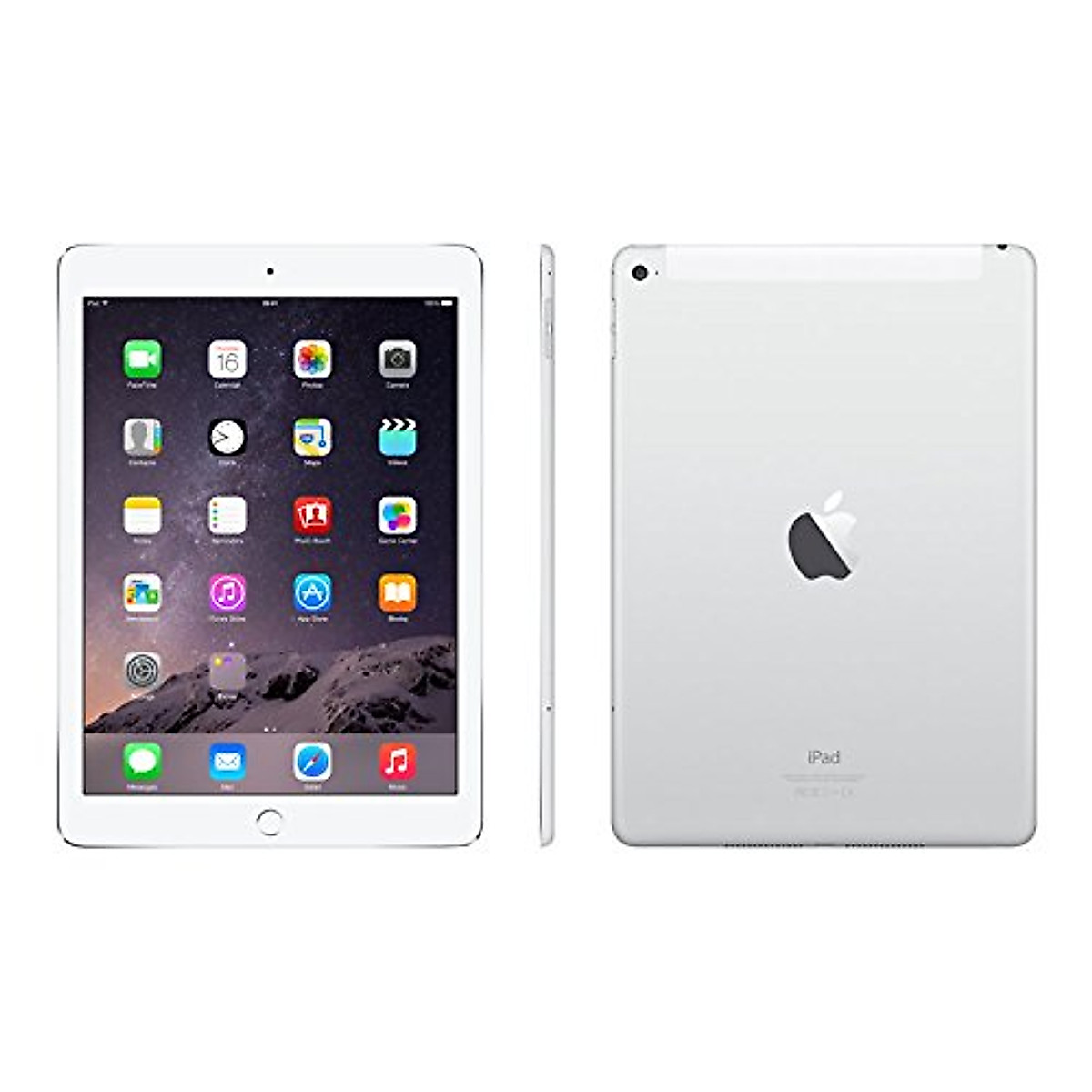 Apple iPad Air 2 A1566 Wi-Fi Silver - 64GB, 9.7"