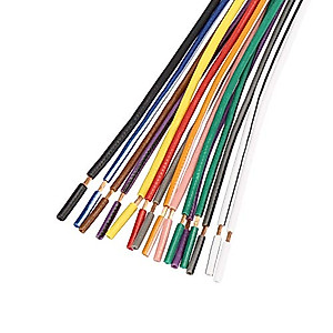 X AUTOHAUX Car Stereo CD Player Wiring Harness Wire Radio Adapter Install Plug 16 Pins for Pioneer