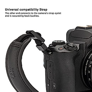 JJC Camera Hand Grip Strap for Canon EOS R8 R10 R7 R5 R6 R RP M6 M50 Mark II 90D Rebel T7 T8i T7i T6i T6 T100 SL3 4000D PowerShot SX540 HS SX420 G3X Panasonic Lumix DMC-GX85 G85 GH4 G100 FZ80