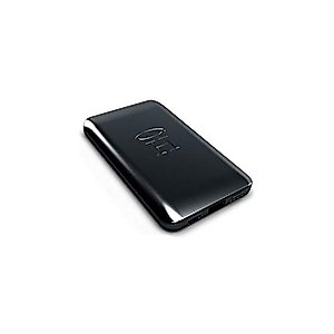 HALO Pocket Power 6000 Portable Charger Power Bank for Phone - High-Speed TSA Approved 6000mAh Battery Pack - Standard USB Output and Micro USB Cable, Lightning Cable, and USB Type C Cable - Black