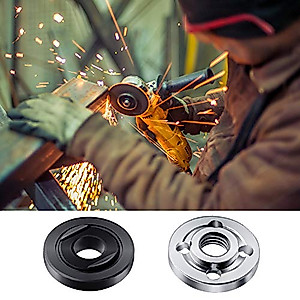 100mm Angle Grinder Replacement Parts - Angle Grinder Spanner wrench, Grinder Inner Flange Nut & Grinder Outer Flange Nut Compatible with Makita