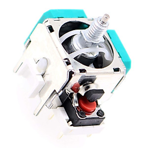 Deal4GO 1 Pack Analog 3D Joystick Thumbstick Internal Threaded Modules Replacement for Xbox one Elite 2 Controller