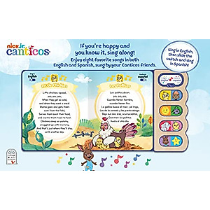 Canticos Happy! ¡Feliz! 8 Bilingual Songs (English and Spanish Edition) (Nick Jr. Canticos)