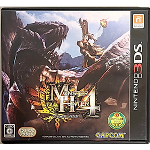 Monster Hunter 4(Japan Import)(Does not work on USA 3DS/DSI/X)