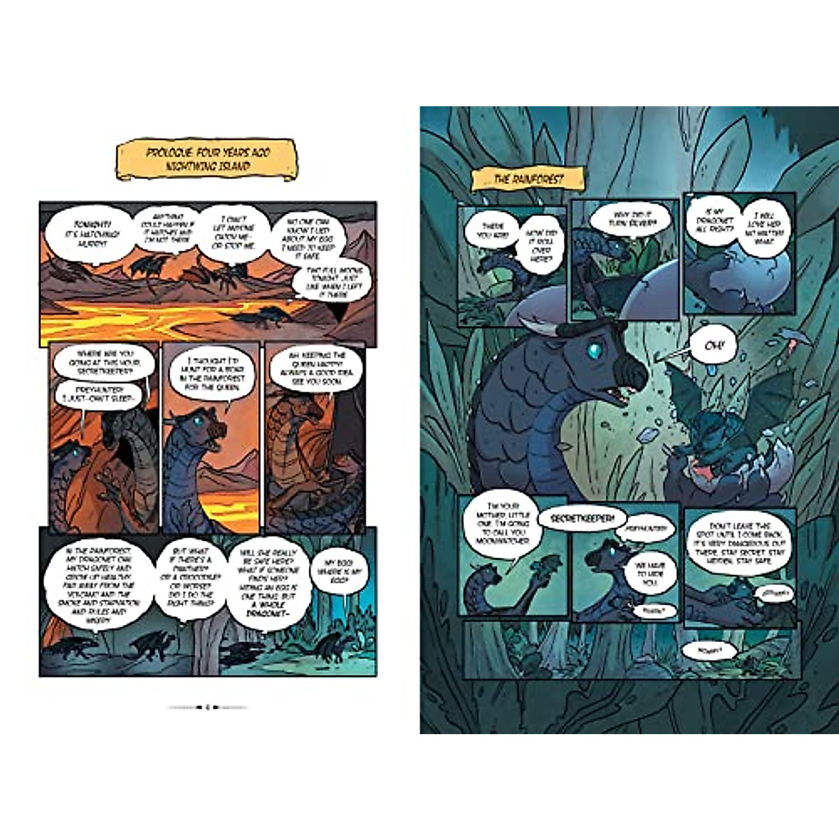 Moon Rising: A Graphic Novel (Wings of Fire Graphic Novel #6) (Wings of Fire Graphix)