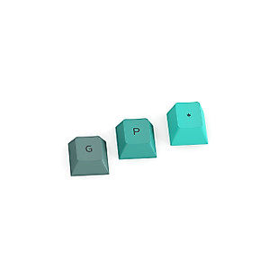 Glorious GPBT Dye Sublimated Keycaps (Rain Forest) -Thick PBT Plastic 114 Keycap Set for 100% Full Size, 85% 80% TKL, 60% Compact, 75% Mechanical Keyboards