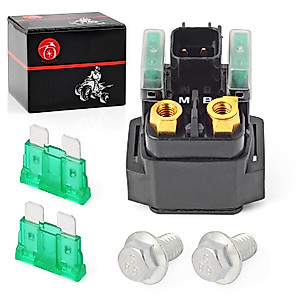 MOTO1988 Solenoid Starter Relay for Yamaha Grizzly 550 Grizzly 700 2007-2021 Kodiak 700 2017-2021 3B4-81940-00